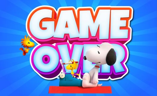 Solve Game Over Snoopy jigsaw puzzle online with 589 pieces