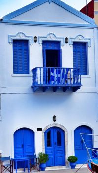 Solve Greek Island House Traditional Colors of Greece jigsaw puzzle ...