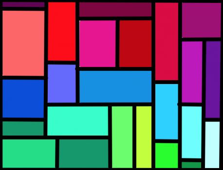 Solve Coloured Rectangles jigsaw puzzle online with 414 pieces