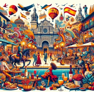Solve Spanish Culture jigsaw puzzle online with 64 pieces