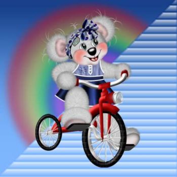 Solve Creddy Bears Children 42 jigsaw puzzle online with 25 pieces