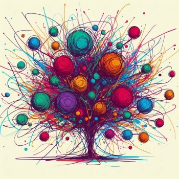 Solve Bubble Tree (resizable 9 to 600 pieces) jigsaw puzzle online with ...