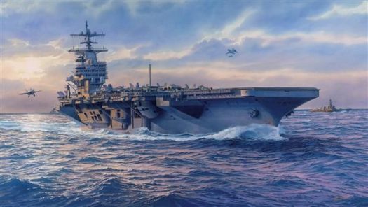 Solve flat top navy ship jigsaw puzzle online with 45 pieces
