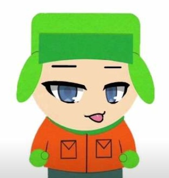 Solve South Park - Sus Kyle jigsaw puzzle online with 9 pieces