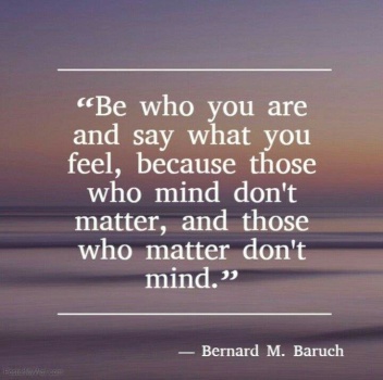 Solve 1 ~ "Be who you are and say what you feel, because..." jigsaw ...