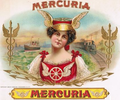 Solve Cigar Box Label jigsaw puzzle online with 80 pieces