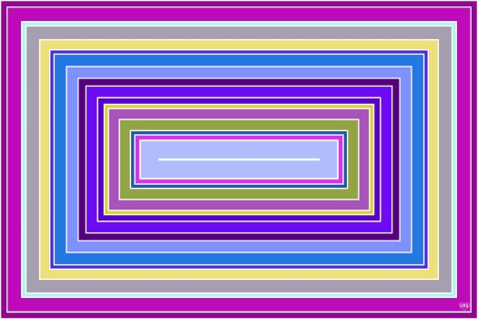 Solve Concentric Rectangles!! ~ H jigsaw puzzle online with 600 pieces