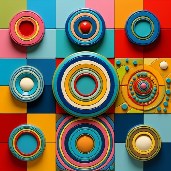 Solve Pattern jigsaw puzzle online with 81 pieces