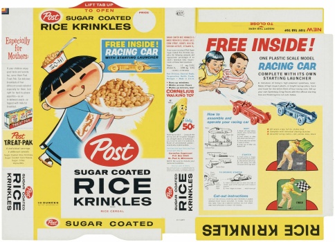 Solve It Came from the 60s: Rice Krinkles jigsaw puzzle online with 588 ...