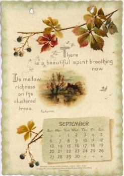 Solve Longfellow Calendar - with quotes on each calendar page - here is ...