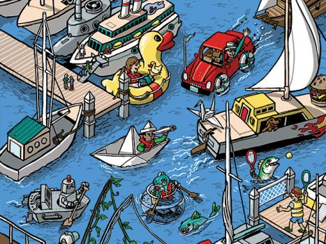 Solve Whats wrong with this picture jigsaw puzzle online with 88 pieces