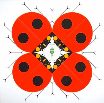 Solve Last Aphid (Charley Harper) jigsaw puzzle online with 81 pieces