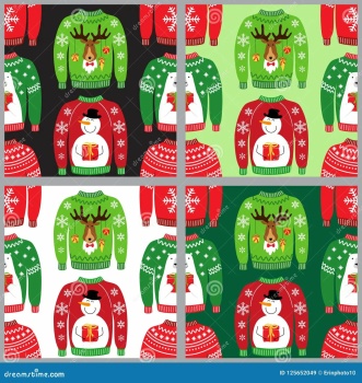 Solve Ugly sweater - Christmas party jigsaw puzzle online with 81 pieces