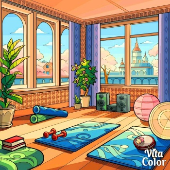 Solve 42 Vita Color jigsaw puzzle online with 64 pieces