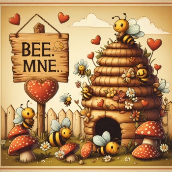Solve Bee Mine 01 jigsaw puzzle online with 289 pieces