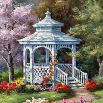 Jigsaw Puzzle | 36 pieces | Country Gazebo | Jigidi