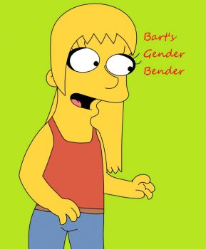 Solve Bart's Gender Bender jigsaw puzzle online with 20 pieces