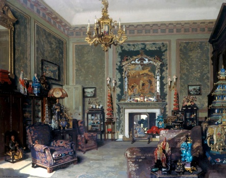 Solve Richard Jack (British, 1866–1952), The Chinese Chippendale Drawing Room, Buckingham Palace ...