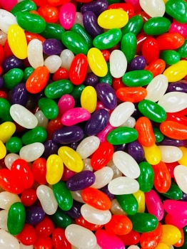 Solve Jelly Beans (bigger size) jigsaw puzzle online with 99 pieces