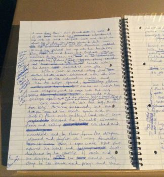 Solve J K Rowling - original, hand written draft. jigsaw puzzle online ...