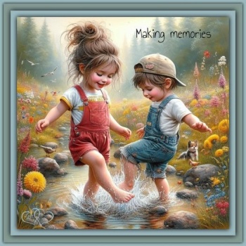 Solve Making Memories jigsaw puzzle online with 64 pieces