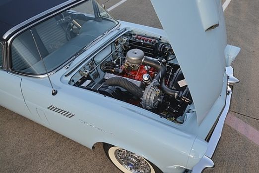 Solve 1957 Ford Thunderbird F-Bird 312 cid 300 HP, 3-Speed OD Amos ...