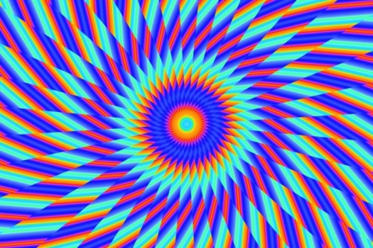 Solve Pretty optical illusion! jigsaw puzzle online with 70 pieces