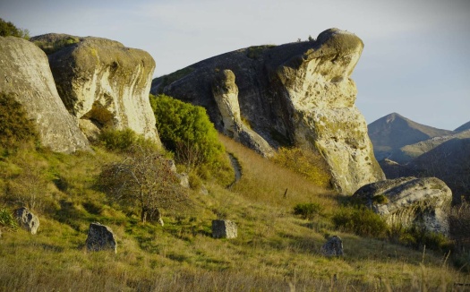 Solve Frog Rock jigsaw puzzle online with 84 pieces