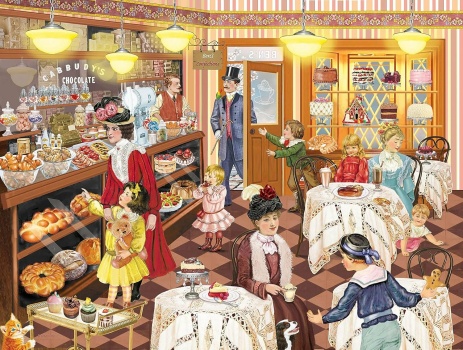 Solve Victorian Candy Store jigsaw puzzle online with 336 pieces
