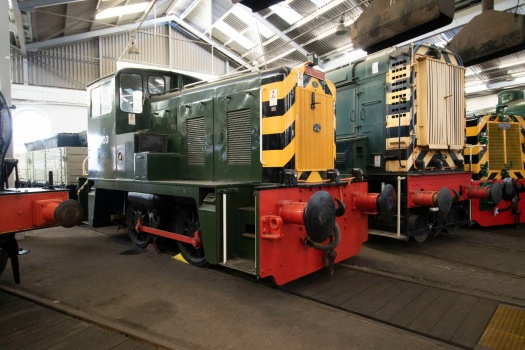 Solve Chesterfield 16-10-2022 Barrow Hill Roundhouse BR Class 02 D2856 ...