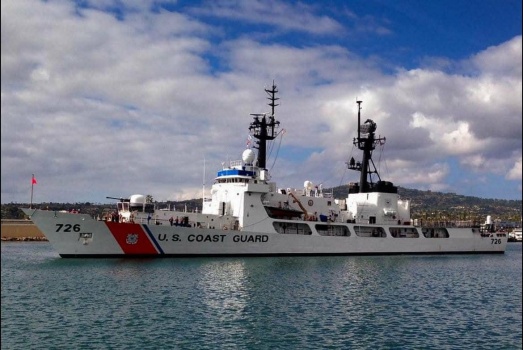 Solve USCGC John Midgett jigsaw puzzle online with 54 pieces