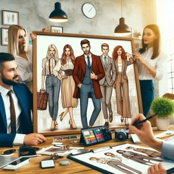 Solve Fashion Designer jigsaw puzzle online with 100 pieces