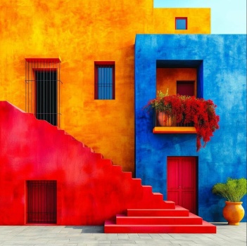 Solve Color house jigsaw puzzle online with 342 pieces