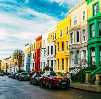 Jigsaw Puzzle | 81 pieces | Notting Hill, London | Jigidi