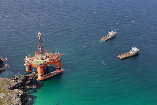 Solve The salvage operation of the oil platform Transocean Winner ...