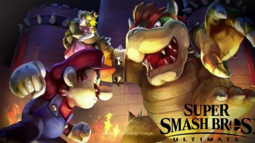Solve Mario vs Bowser jigsaw puzzle online with 170 pieces