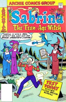 Solve Sabrina, The Teen-Age Witch: Broom Operator License jigsaw puzzle ...
