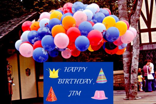 Solve Happy birthday, Jim (JCarroll) jigsaw puzzle online with 12 pieces