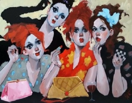 Solve June Valentine Ruppe Artwork - 'Do I look O.K!' jigsaw puzzle ...