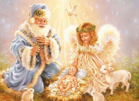 Solve Little Sister of Lady Angel jigsaw puzzle online with 24 pieces