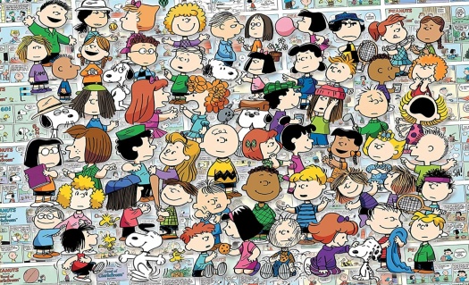 Solve Peanuts jigsaw puzzle online with 299 pieces