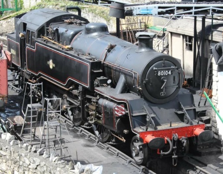 Solve BR Standard Class 4MT 2-6-4T 80104 at Swanage. jigsaw puzzle ...
