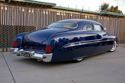 Solve Kustom Lead Sled Mercury jigsaw puzzle online with 150 pieces