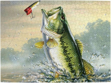 Solve Bass jigsaw puzzle online with 192 pieces
