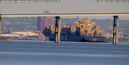 Solve Container ship MSC Silvana VIII, Baltimore, 2025-04-28 jigsaw ...