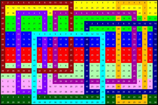 Solve Number 1261 interrupted 600 jigsaw puzzle online with 600 pieces