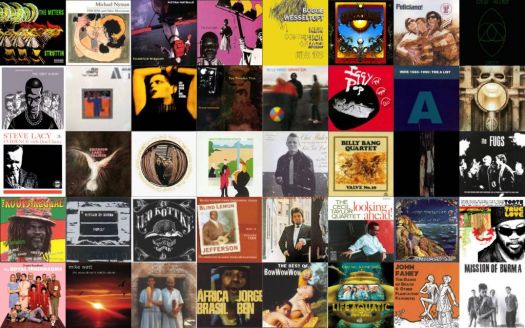 Solve A Collection of Album Covers jigsaw puzzle online with 240 pieces