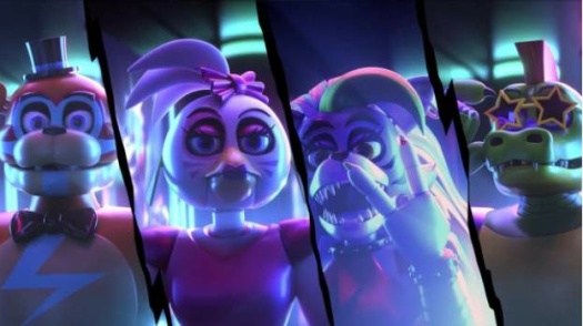 Solve FNAF - Security Breach Main Animatronics jigsaw puzzle online ...