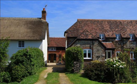 Solve Wool Village. Dorset. jigsaw puzzle online with 589 pieces