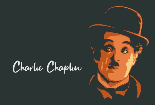Solve Charlie Chaplin jigsaw puzzle online with 70 pieces